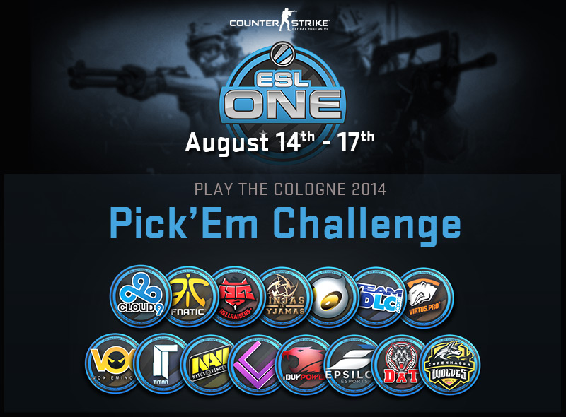 CS:GO - ESL Cologne 2014 - Pick'em