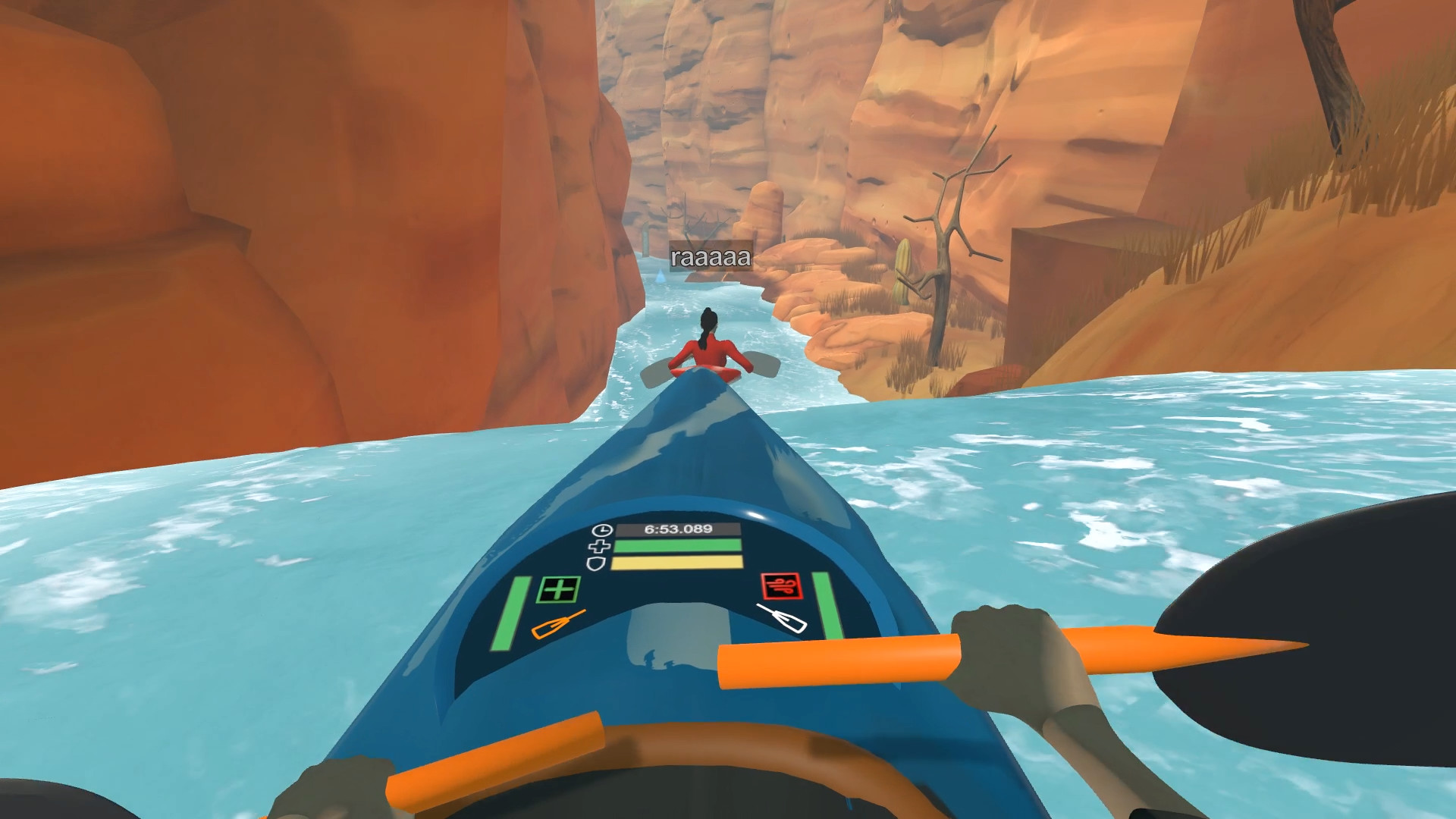 DownStream: VR Whitewater Kayaking on Steam