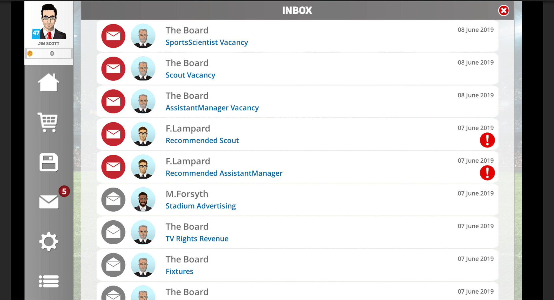 Club Soccer Director PRO 2020 on Steam