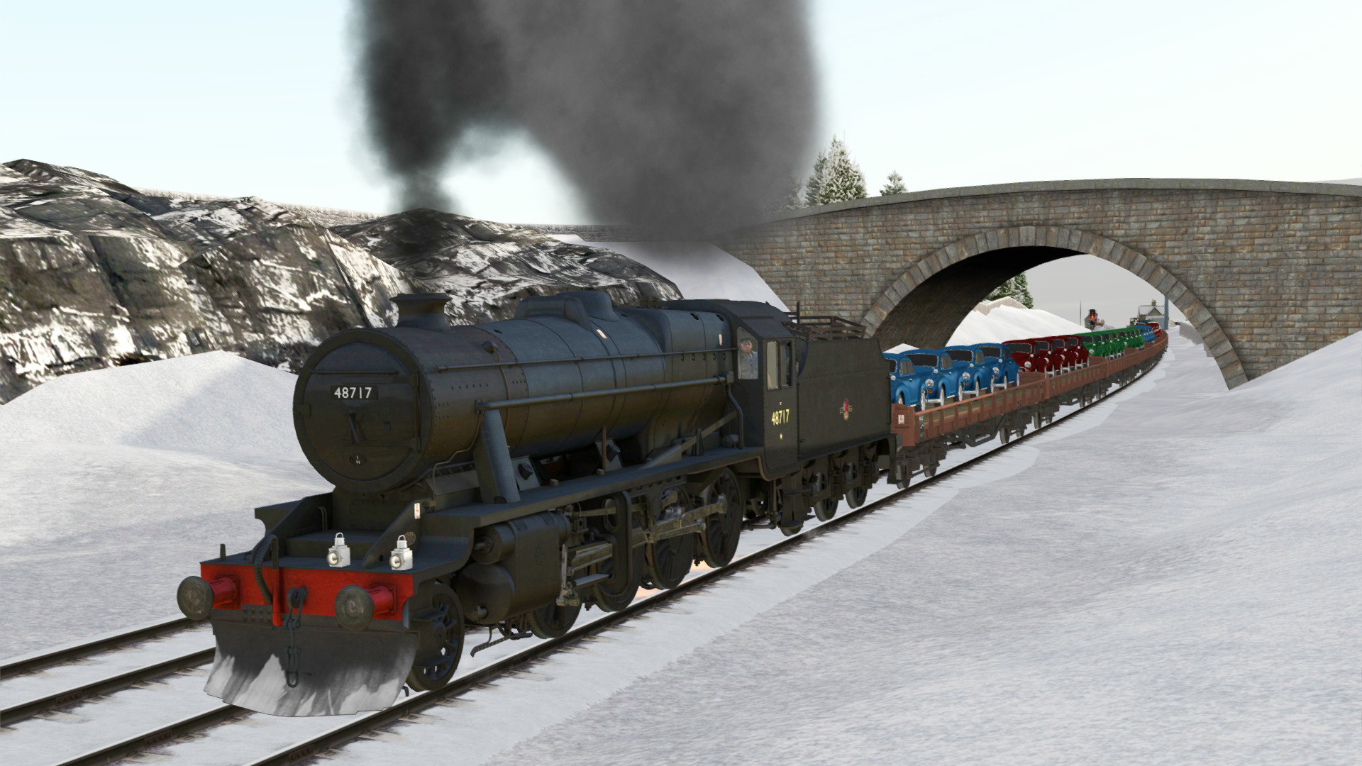 Train Simulator: LMS Stanier Class 8F Steam Loco Add-On on Steam