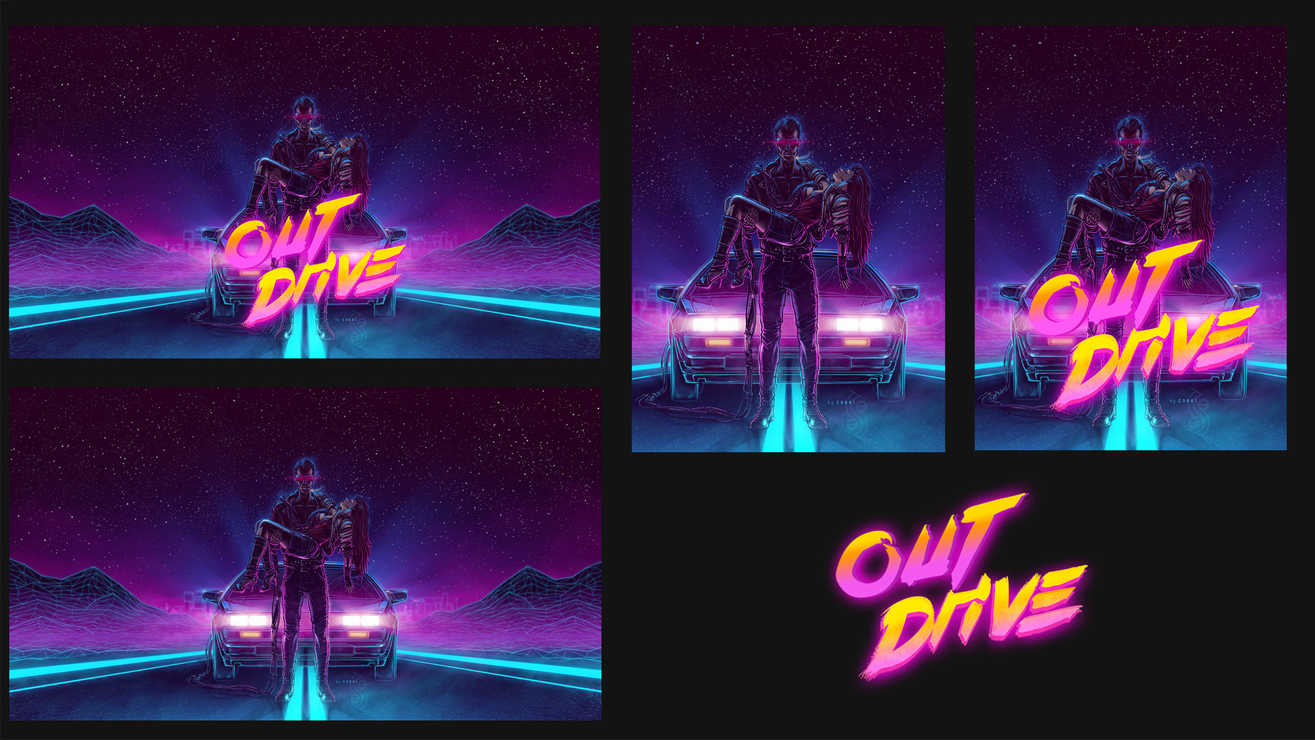OutDrive ART - Wallpaper and poster 5K on Steam