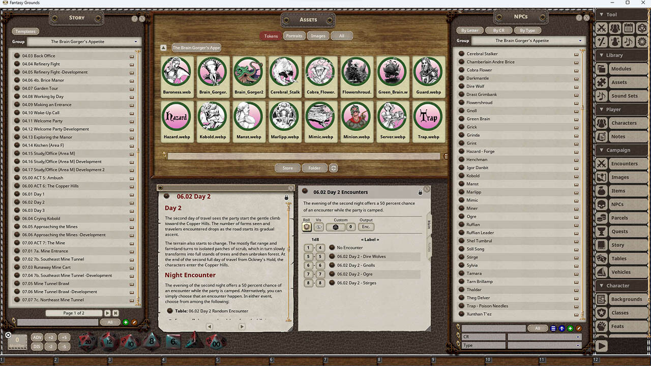 Fantasy Grounds - The Brain Gorger's Appetite (5E) Screenshots · SteamDB