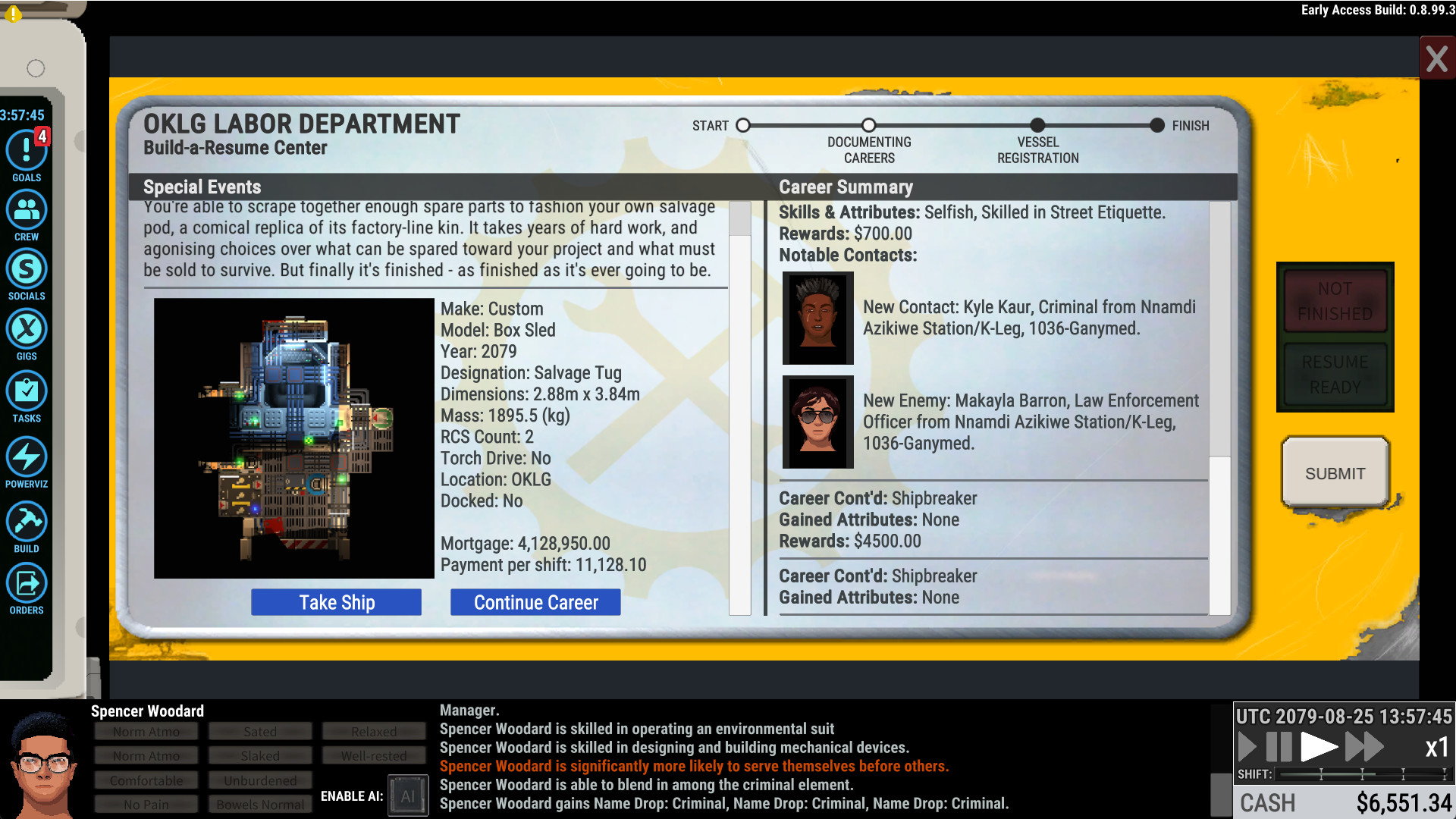 Ostranauts (App 1022980) · SteamDB