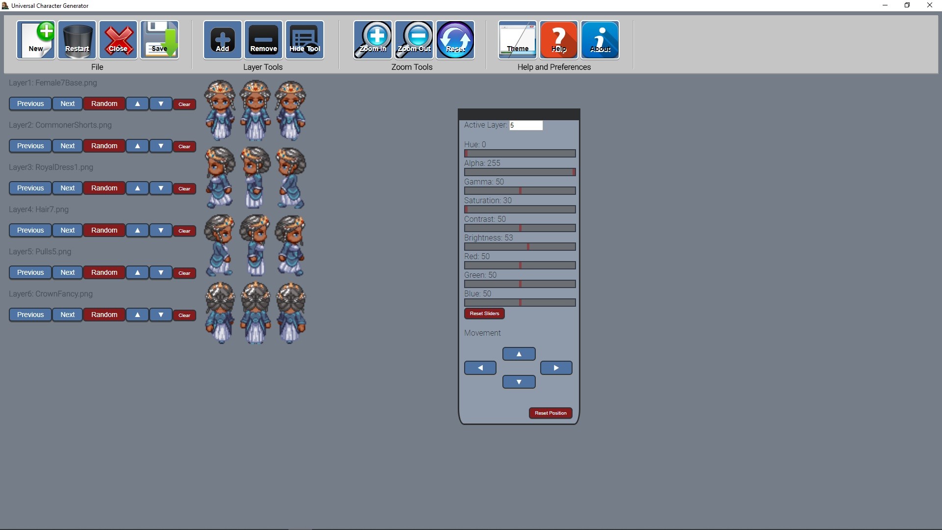 Save 43% on Universal Character Generator on Steam