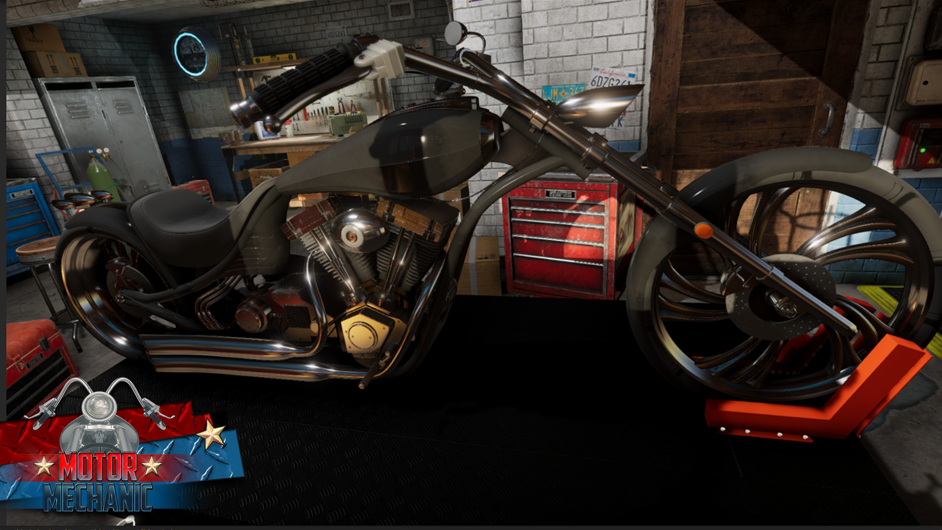 Motorcycle Mechanic Simulator Steam'de
