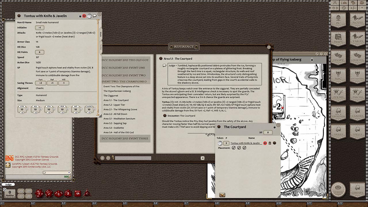 Fantasy Grounds - Dungeon Crawl Classics 2013 Holiday Module: The Old ...