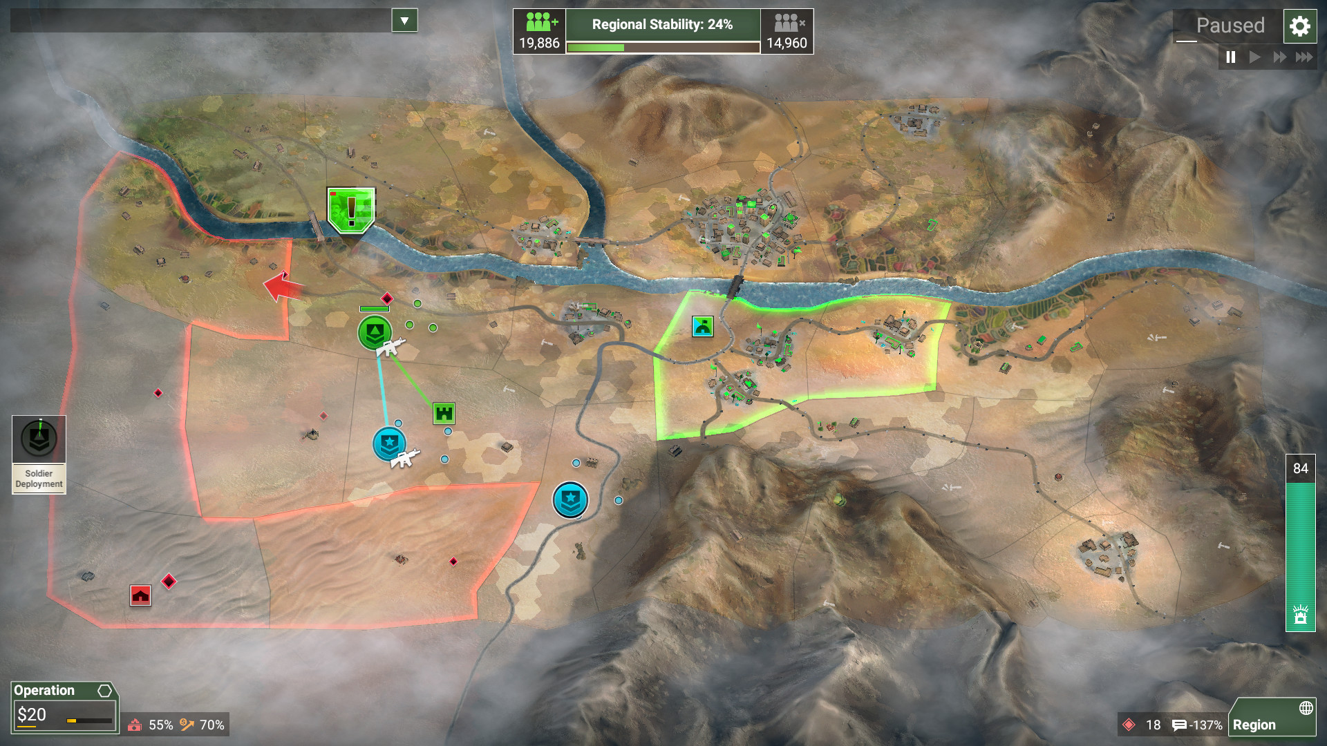 Rebel Inc: Escalation on Steam