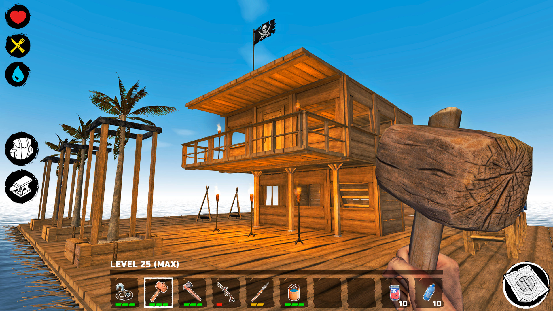 Survive on Raft on Steam