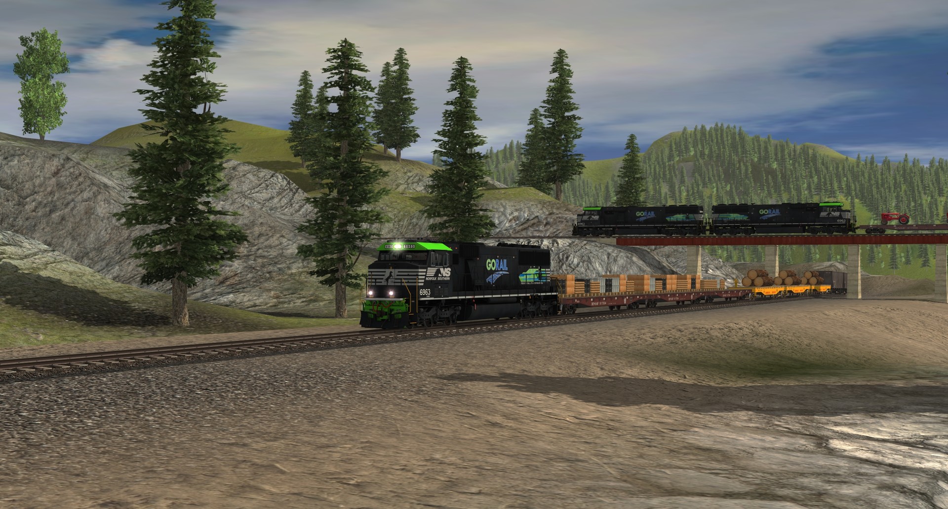 Trainz 2019 DLC - NS SD60E - 6963 GoRail on Steam
