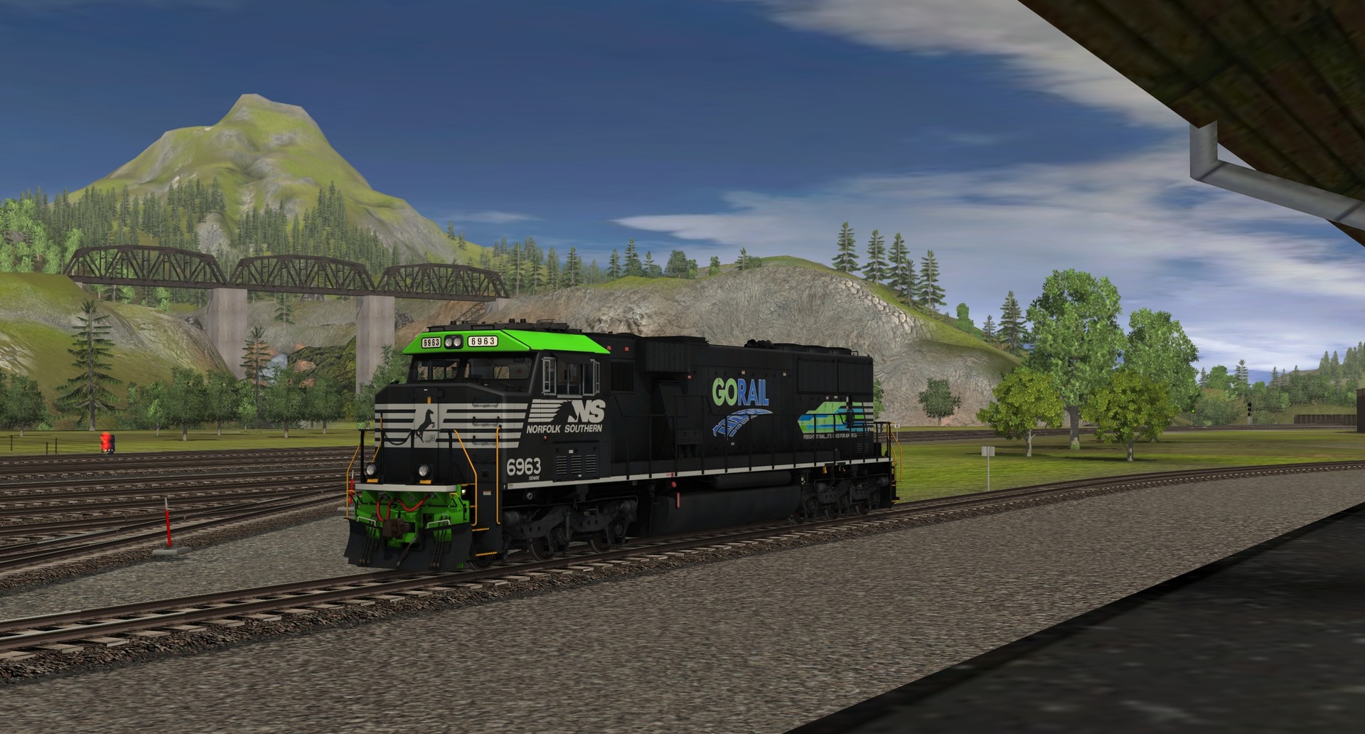 Trainz 2019 DLC - NS SD60E - 6963 GoRail on Steam