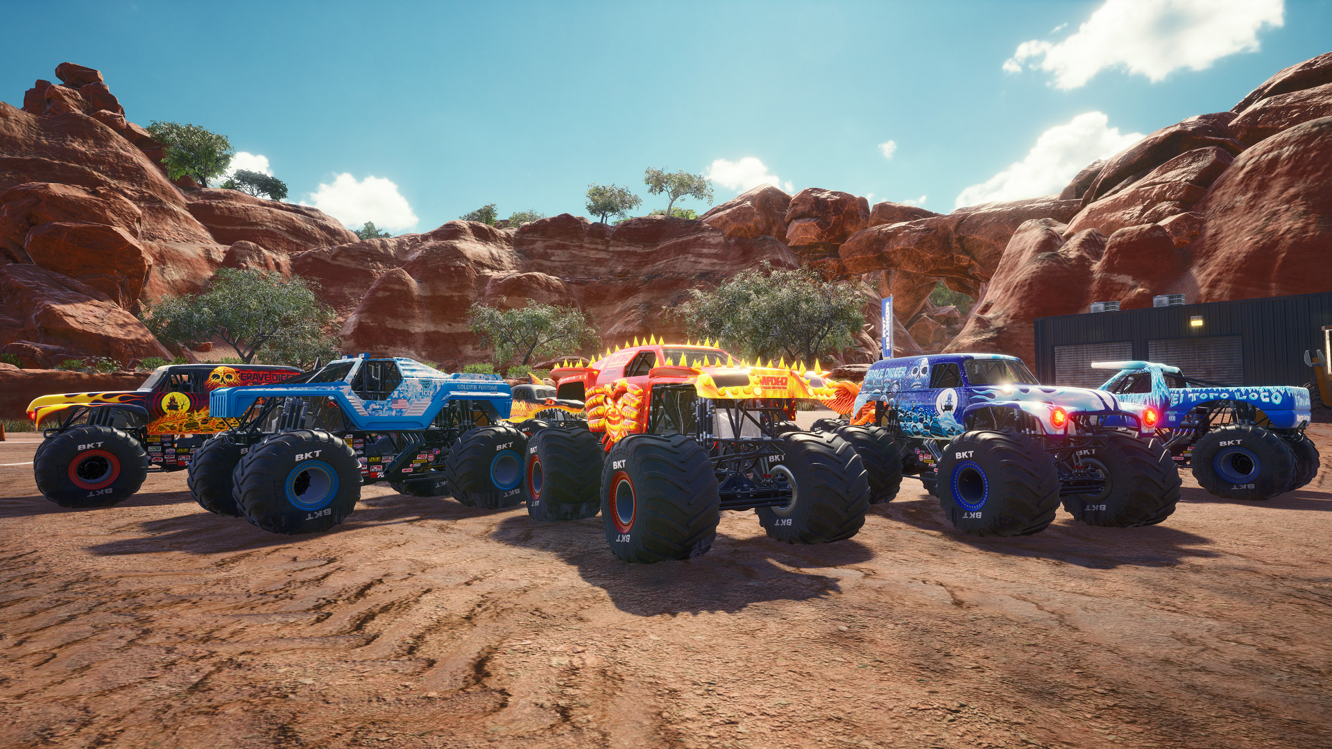 Monster Jam Steel Titans - Fire & Ice Truck Bundle on Steam