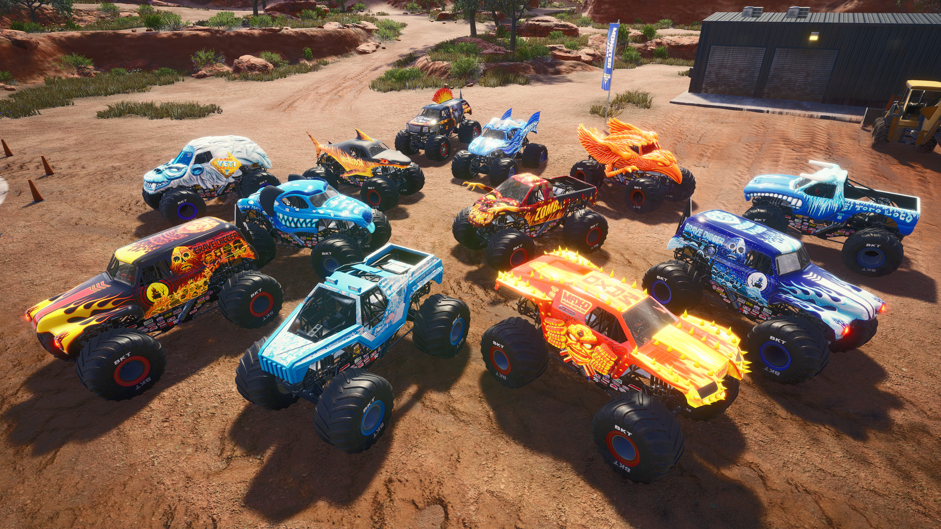 Monster Jam Steel Titans - Fire & Ice Truck Bundle on Steam