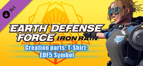 EARTH DEFENSE FORCE: IRON RAIN - Creation parts: T-Shirt: EDF5 Symbol ...