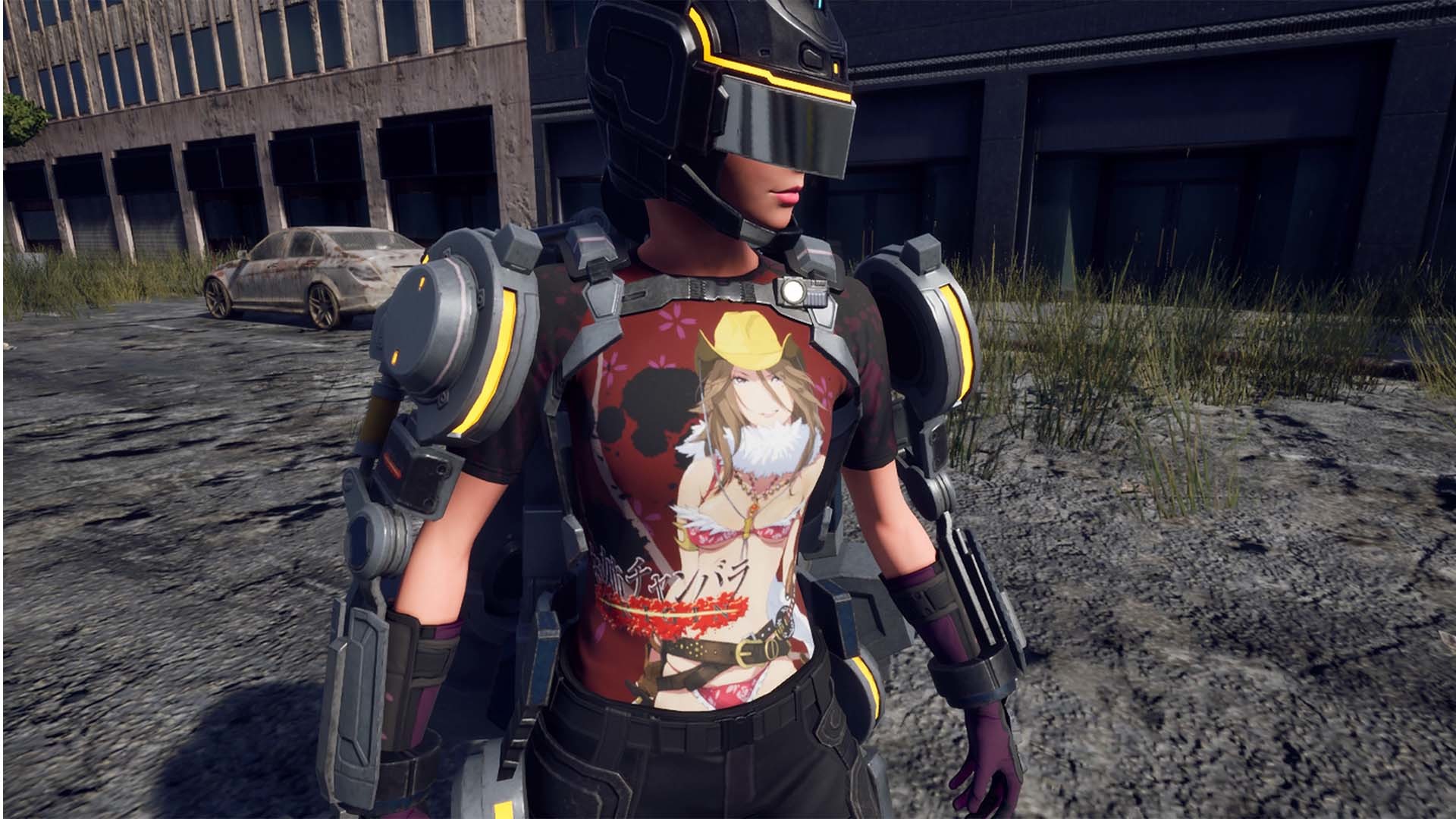 EARTH DEFENSE FORCE: IRON RAIN - Creation parts: Onechanbara ORIGIN on ...