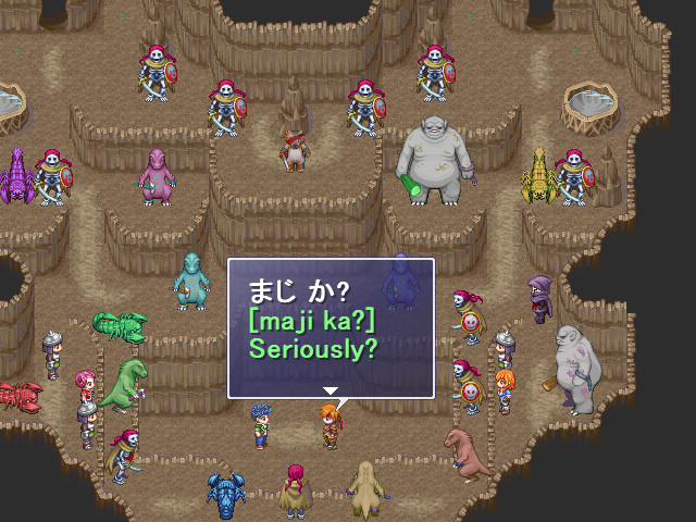 Learn Japanese RPG: Hiragana Forbidden Speech on Steam
