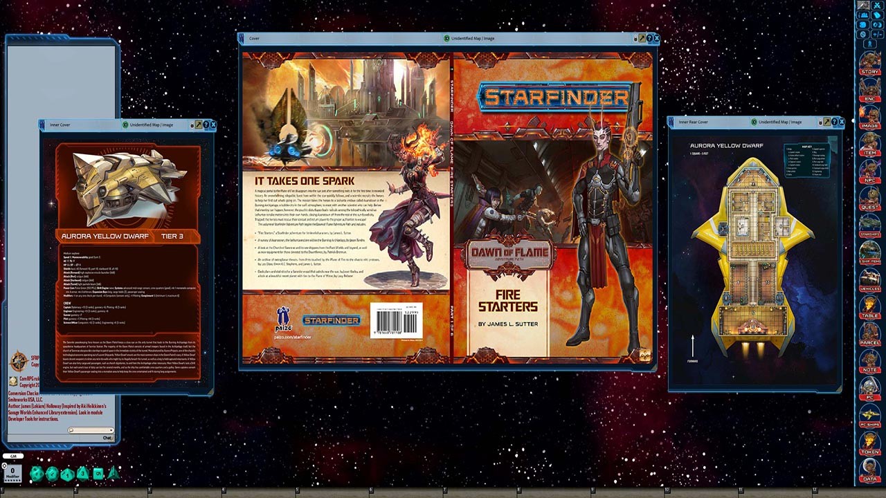 Fantasy Grounds - Starfinder RPG - Dawn of Flame AP 1: Fire Starters ...
