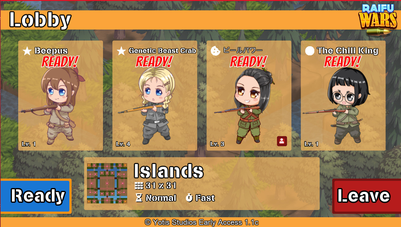 Raifu Wars on Steam
