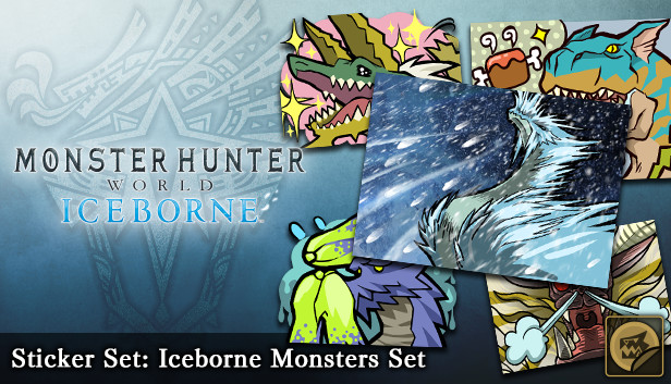 Monster Hunter World: Iceborne - MHW:I Sticker Set: Iceborne Monsters ...