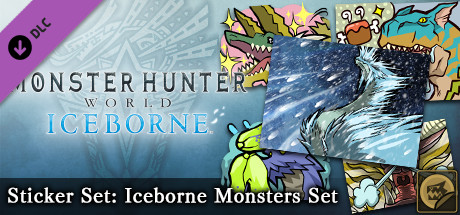 Monster Hunter World: Iceborne - MHW:I Sticker Set: Iceborne Monsters ...