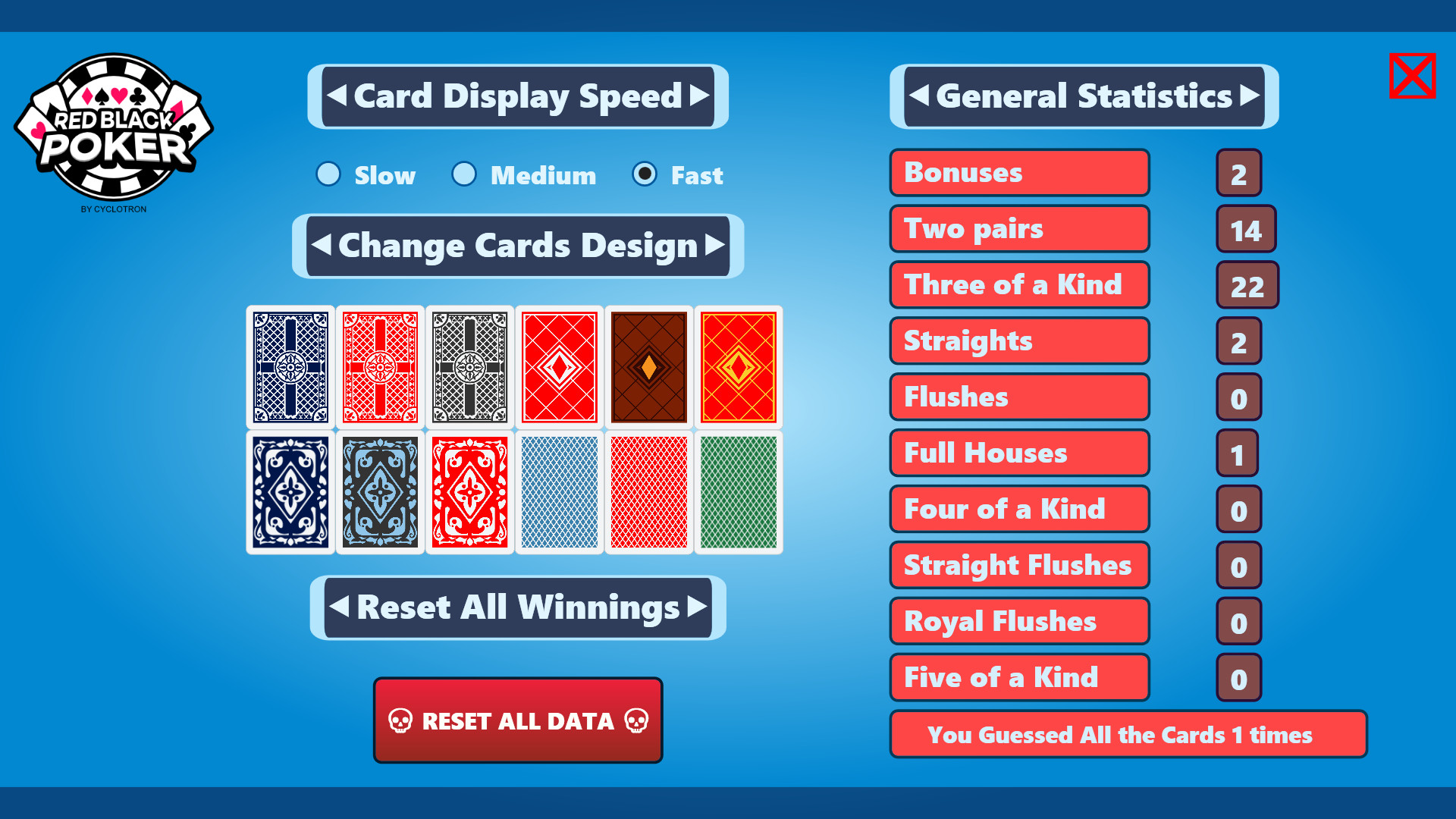 Red Black Poker on Steam