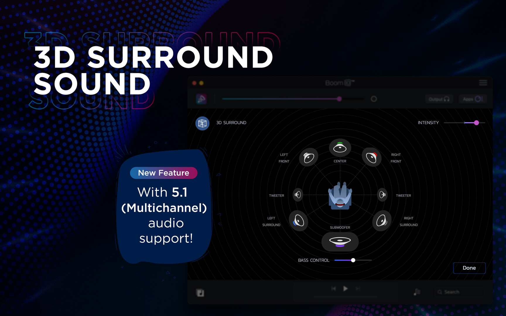 Boom 3D Mac: Volume Booster, Equalizer and 3D surround sound in games ...