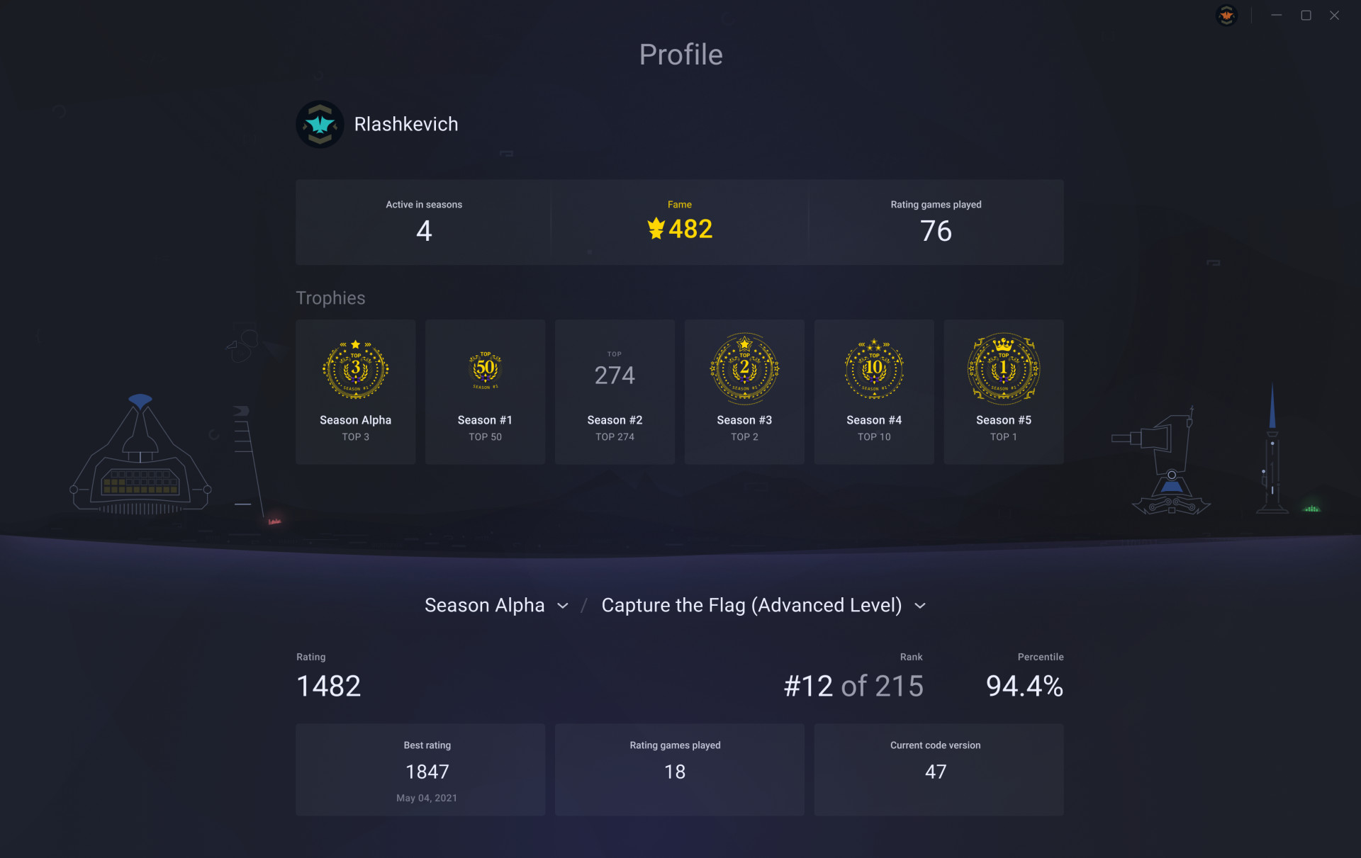 Screeps: Arena (App 1137320) · SteamDB