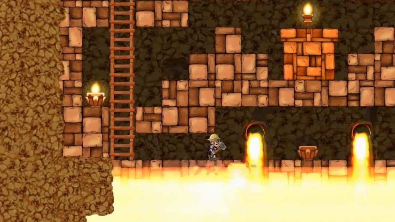 Fiery catacombs on Steam