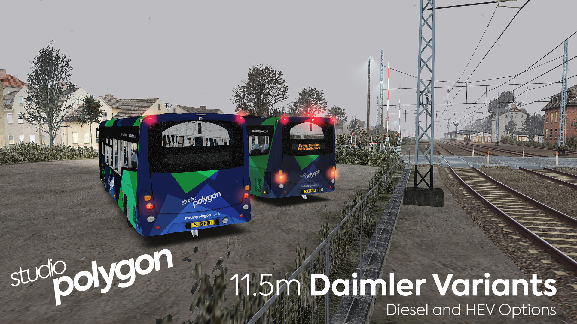 OMSI 2 Add-On Studio Polygon Lite Pack ve službě Steam