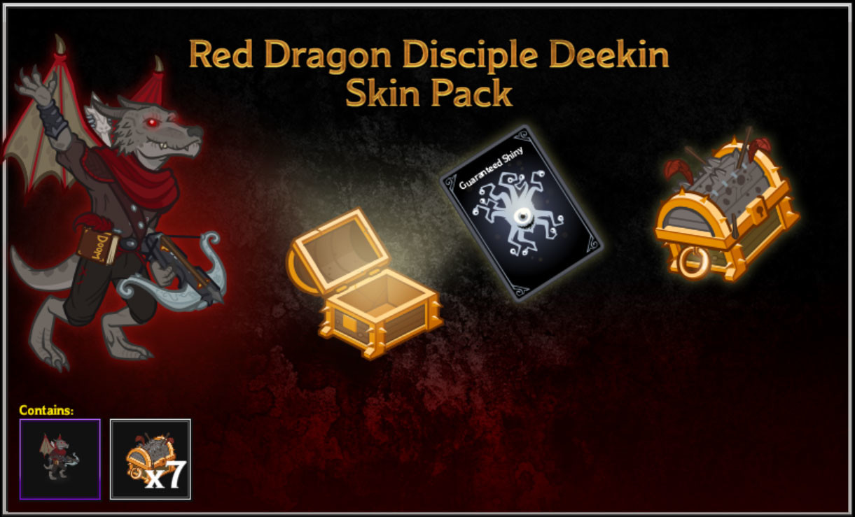 Deekin Skin Pack · Red Dragon Disciple Deekin Skin Pack Screenshots ...