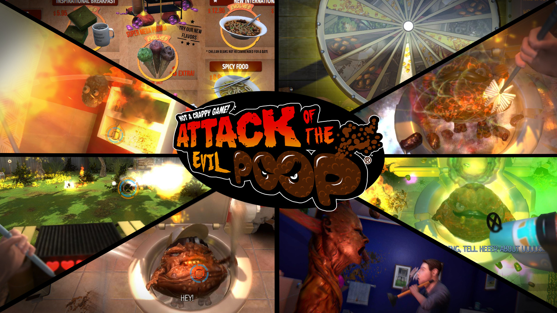 ATTACK OF THE EVIL POOP - Full HD Wallpapers + Screenshots (+60 images ...