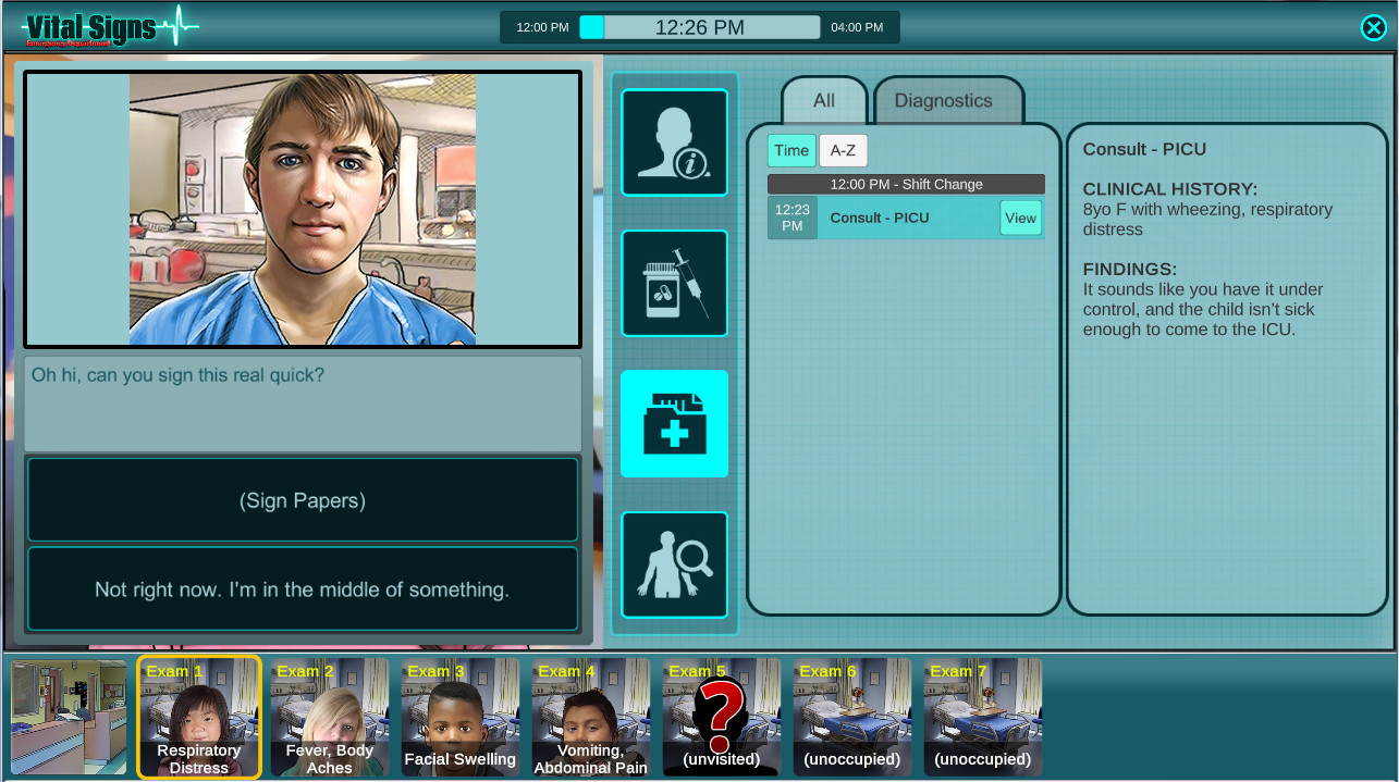 Vital Signs: ED - Pediatric Common Disease Package on Steam
