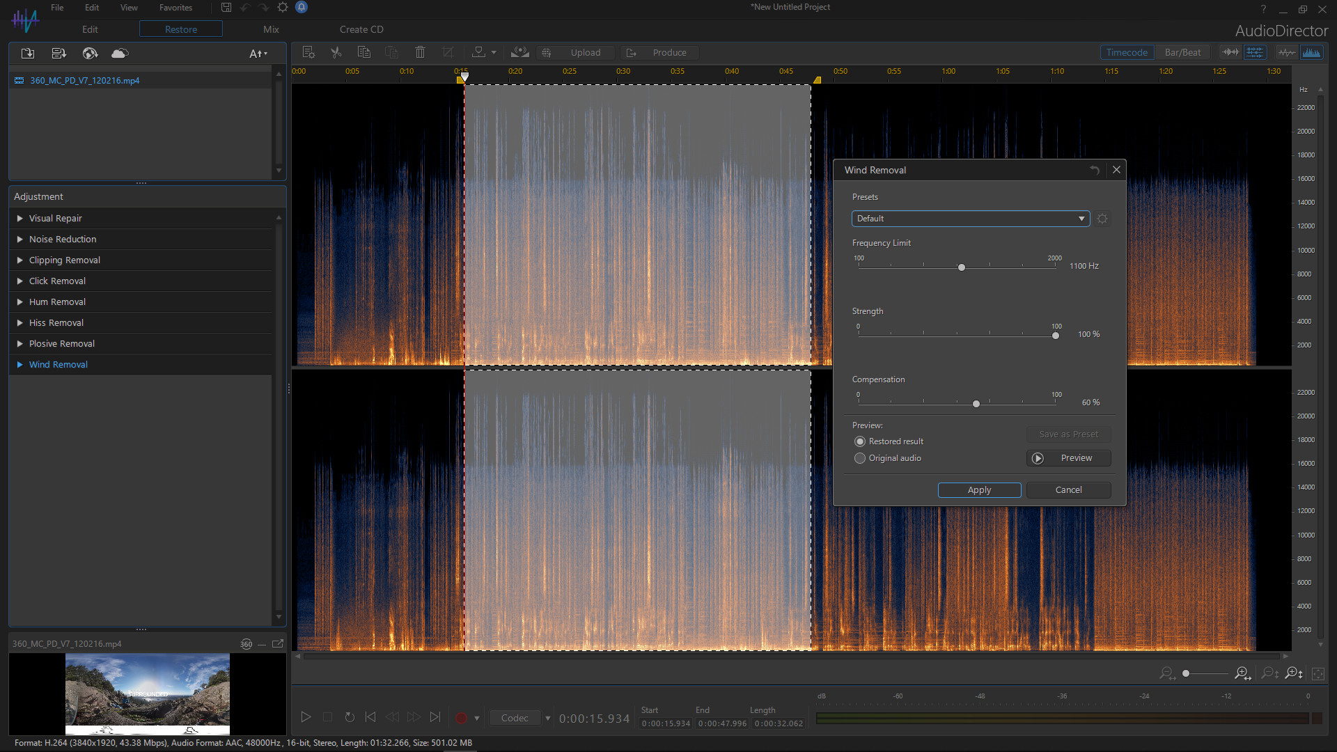 CyberLink AudioDirector 10 Ultra on Steam