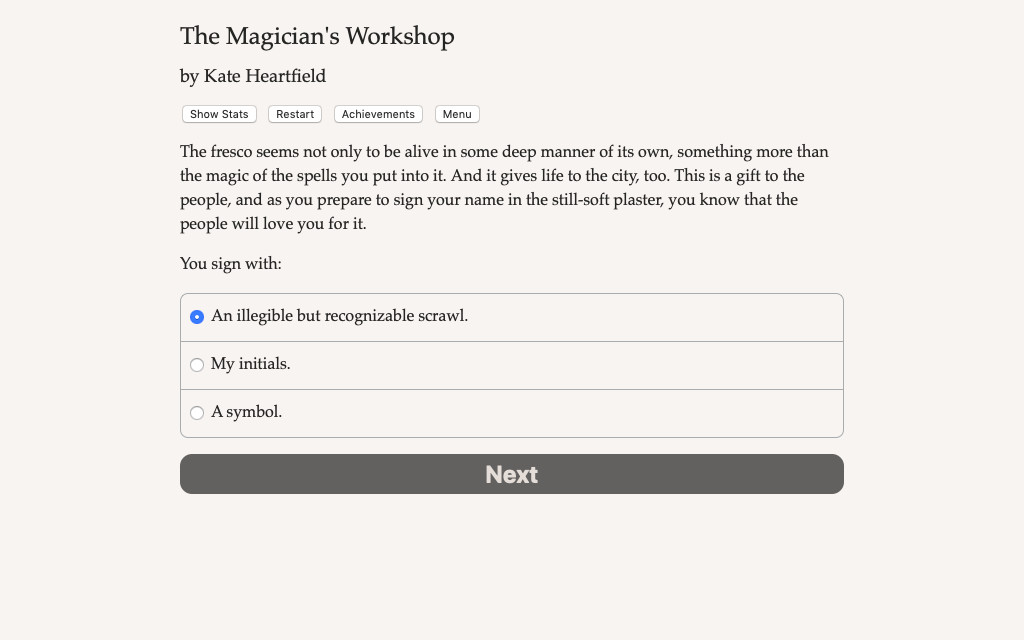 The Magician's Workshop on Steam