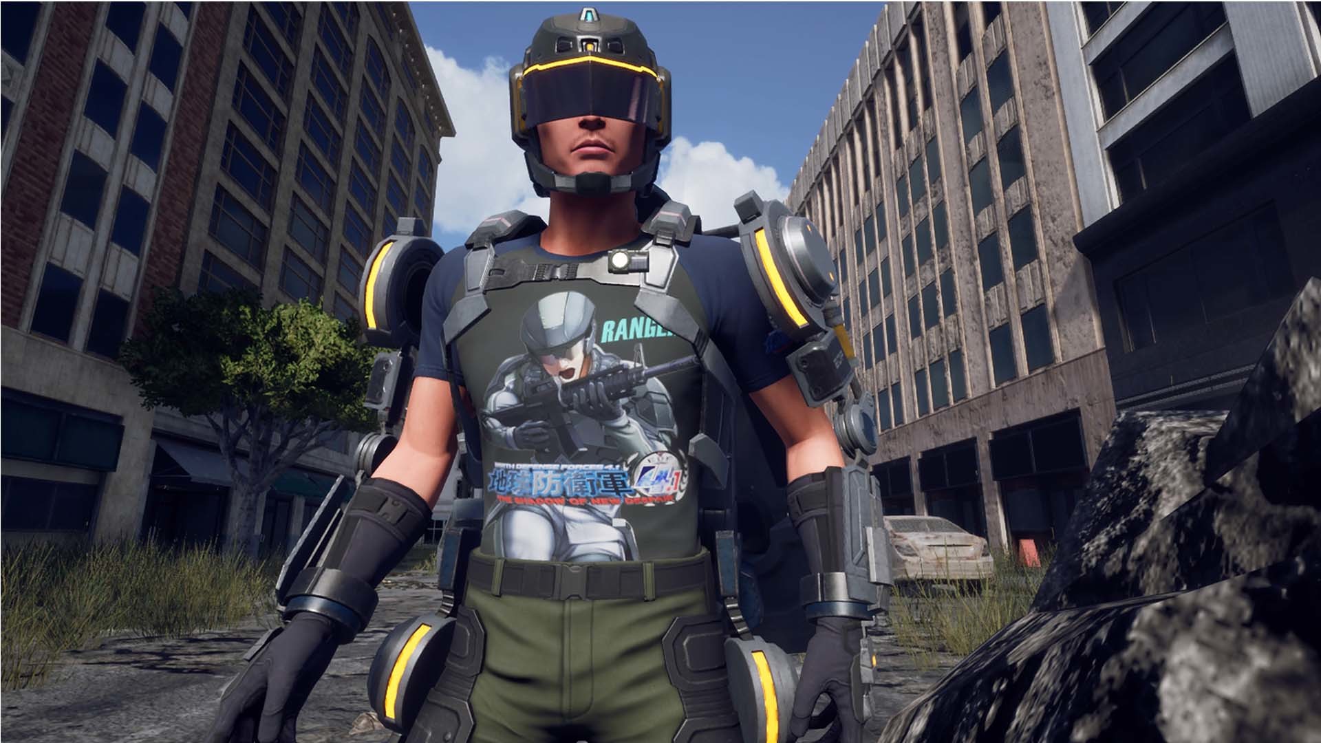 EARTH DEFENSE FORCE: IRON RAIN - Creation parts: T-shirt(EDF4.1 set ...