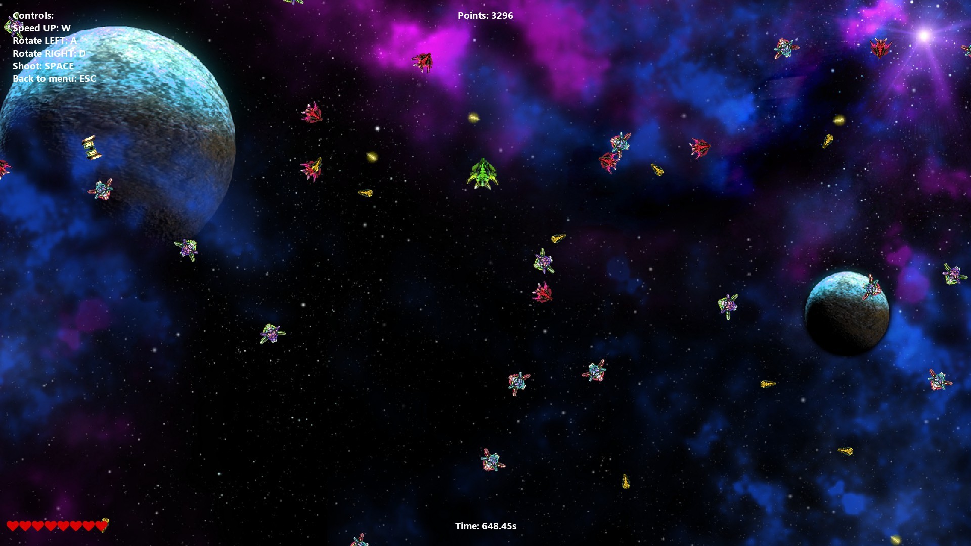Space zone defender on Steam
