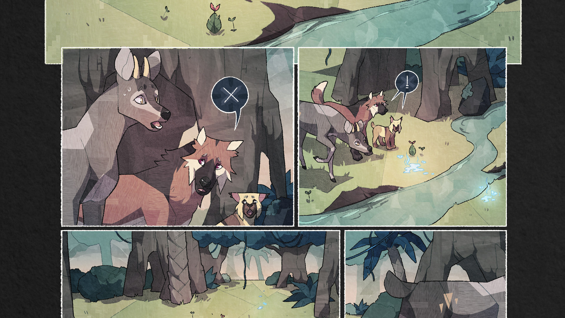 Trails: A Meadow comic book on Steam