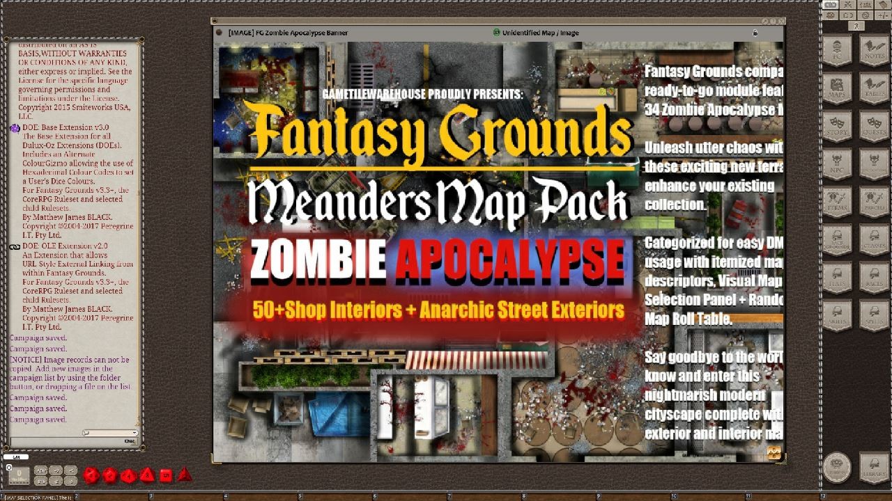 Fantasy Grounds - Meanders Map Pack Zombie Apocalypse (Map Pack) on Steam