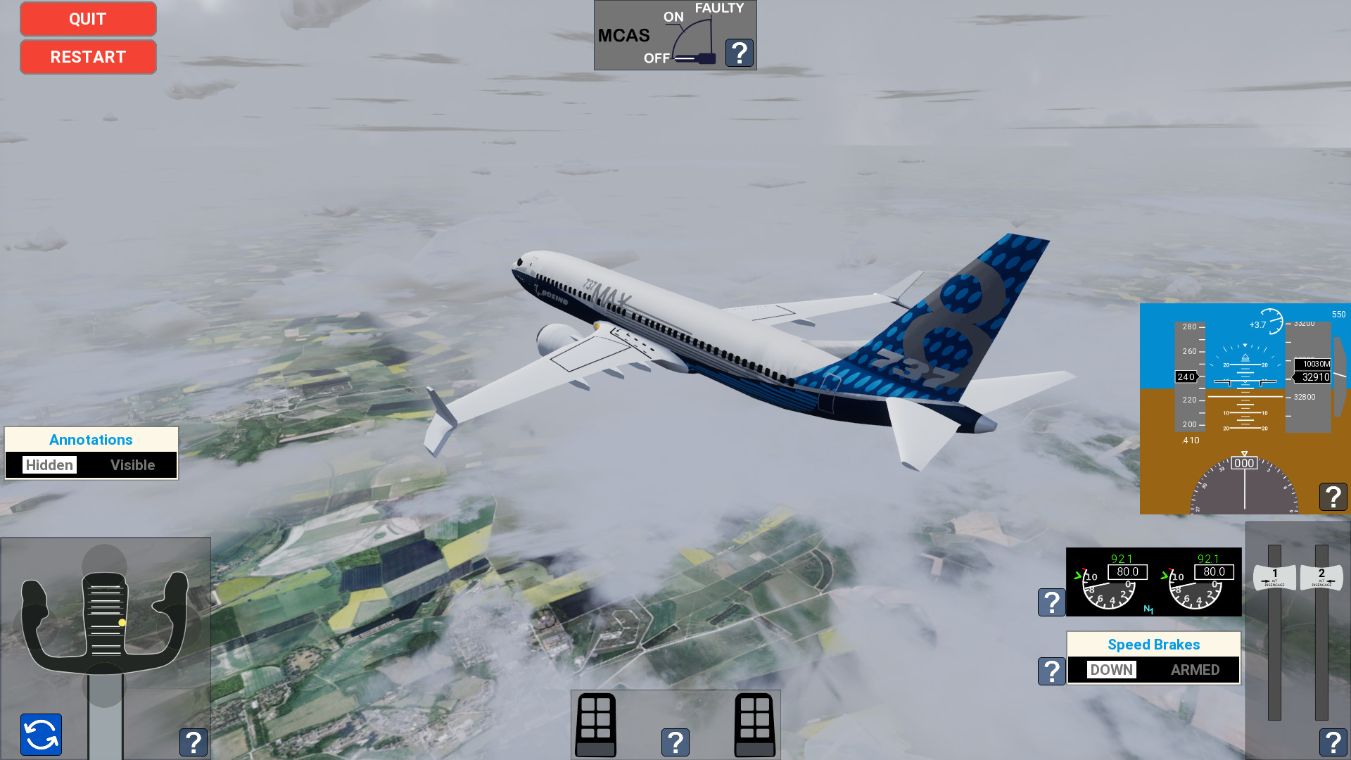 MCAS Simulation on Steam