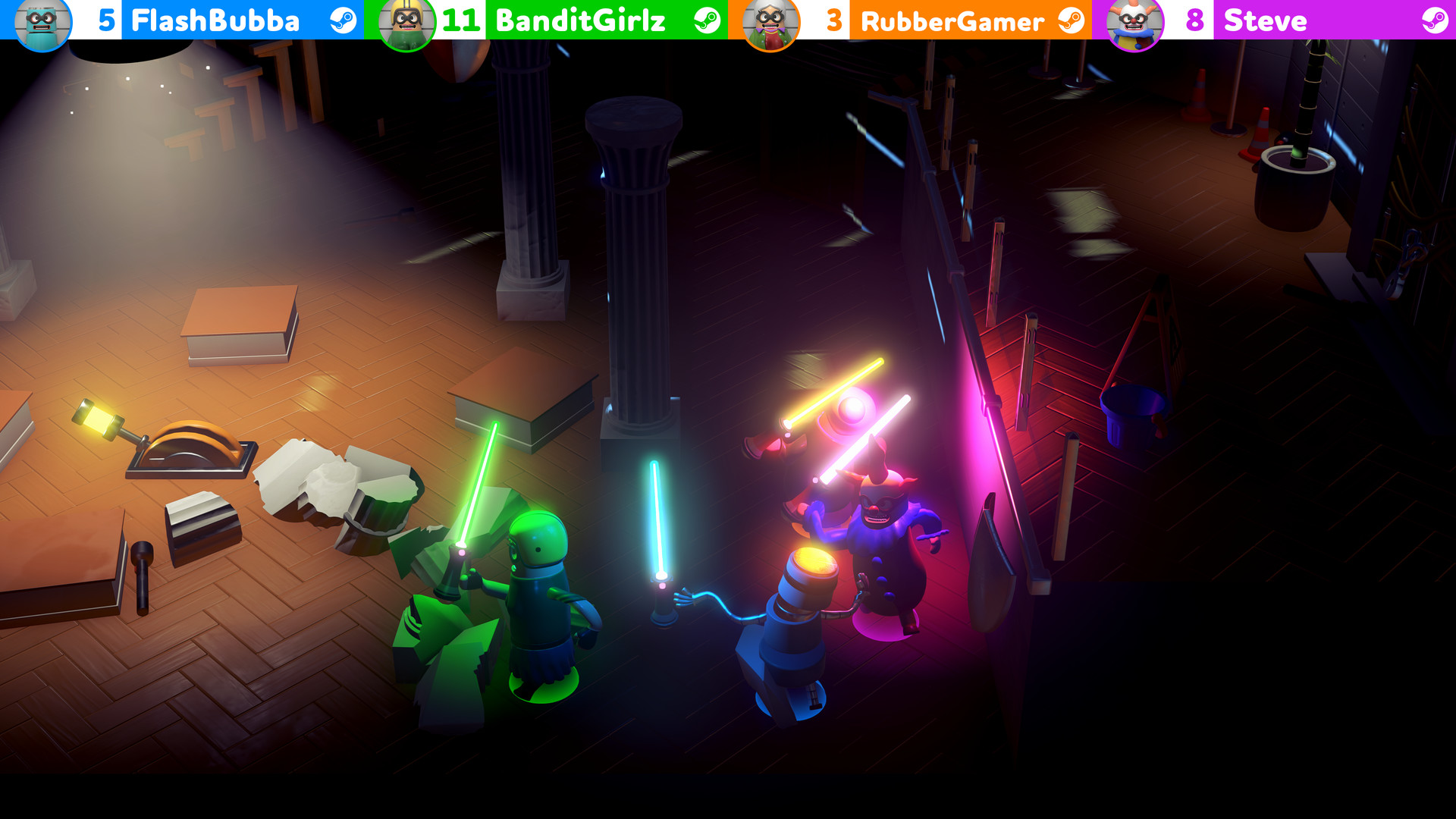 Rubber Bandits on Steam