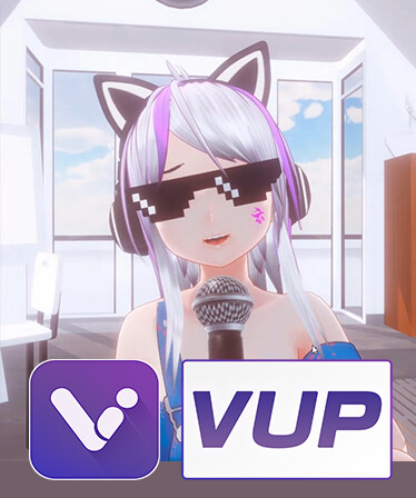 VUP · VUP- VTuber & Animation & motion capture & 3D & Live2D · SteamDB