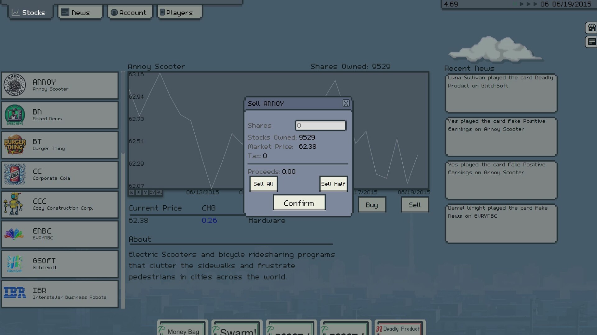 Project Stocks on Steam