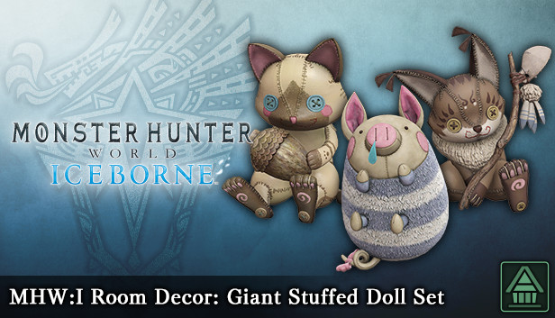 Monster Hunter World: Iceborne - MHW:I Room Decor: Giant Stuffed Doll ...