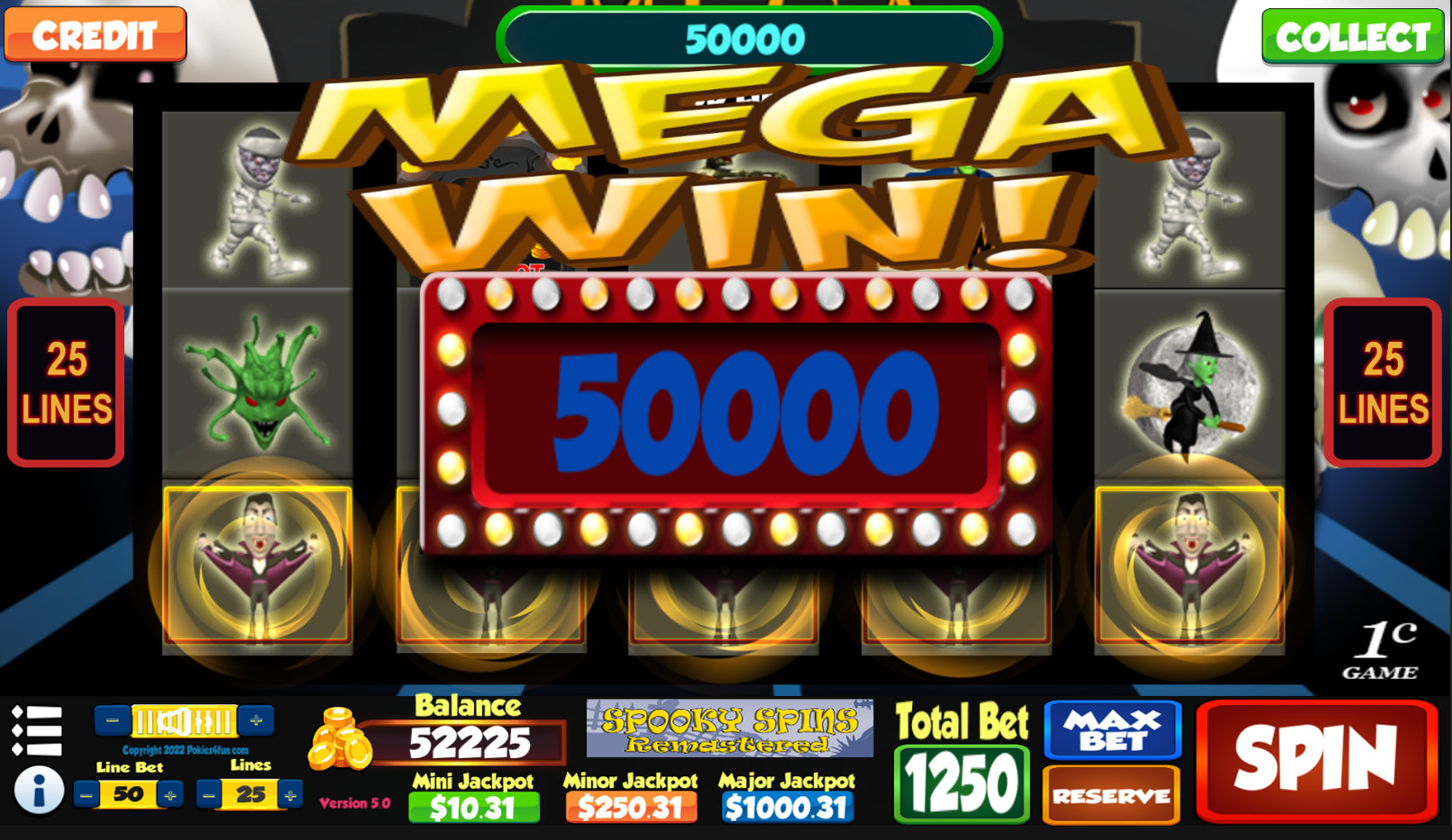 Spooky Spins Remastered - Casino Slot Simulations on Steam