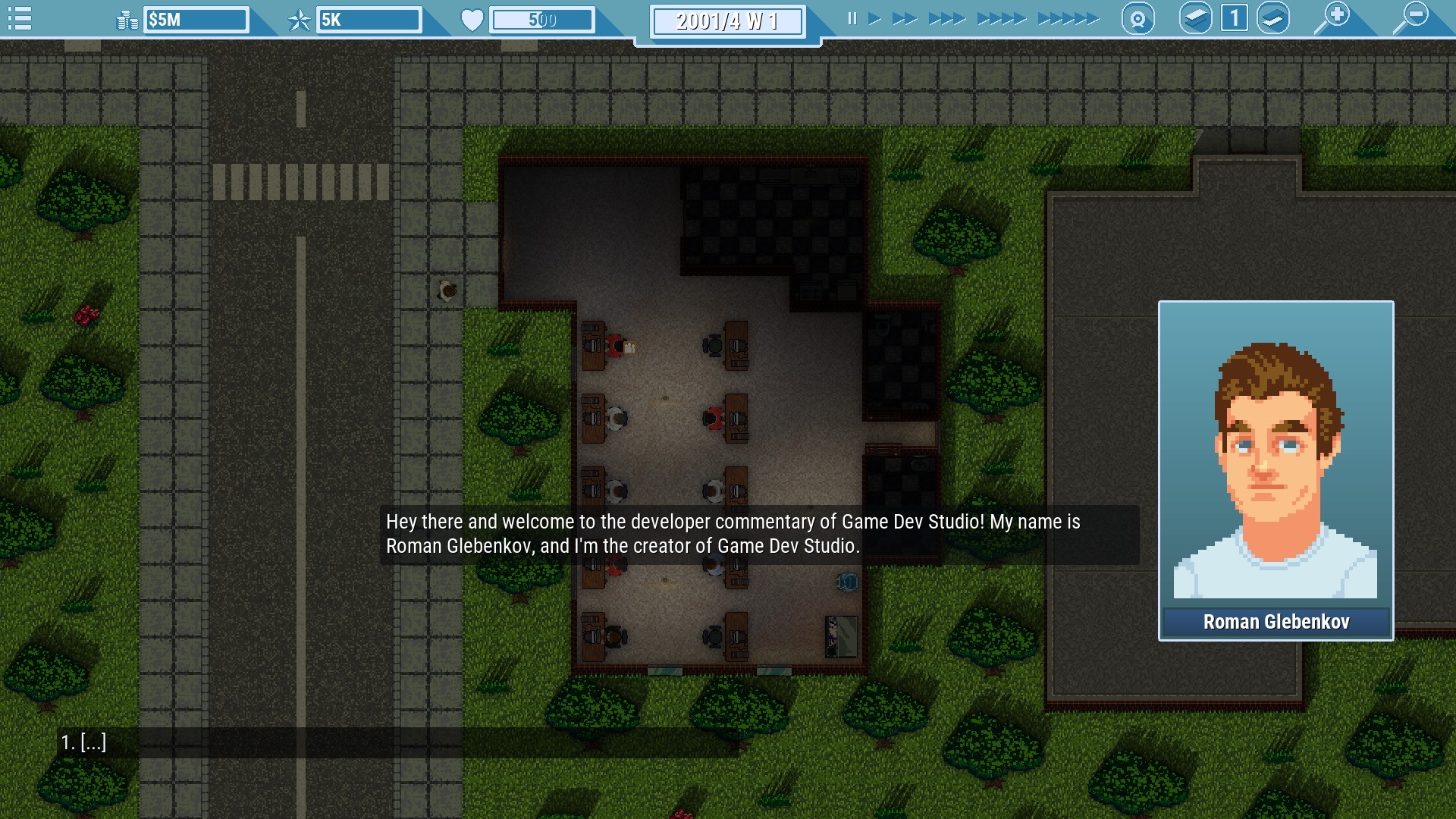 Game Dev Studio Developer Commentary Narration on Steam