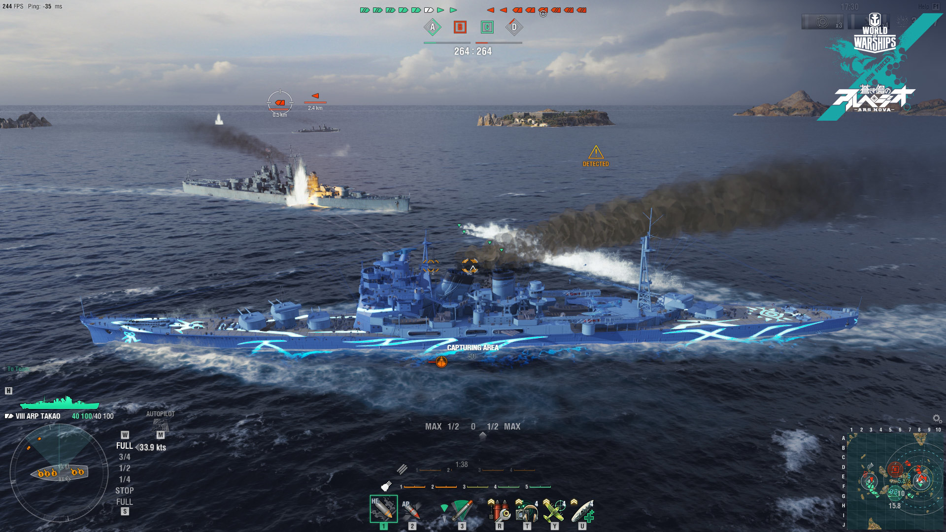 World of Warships: ARP Takao Screenshots · SteamDB