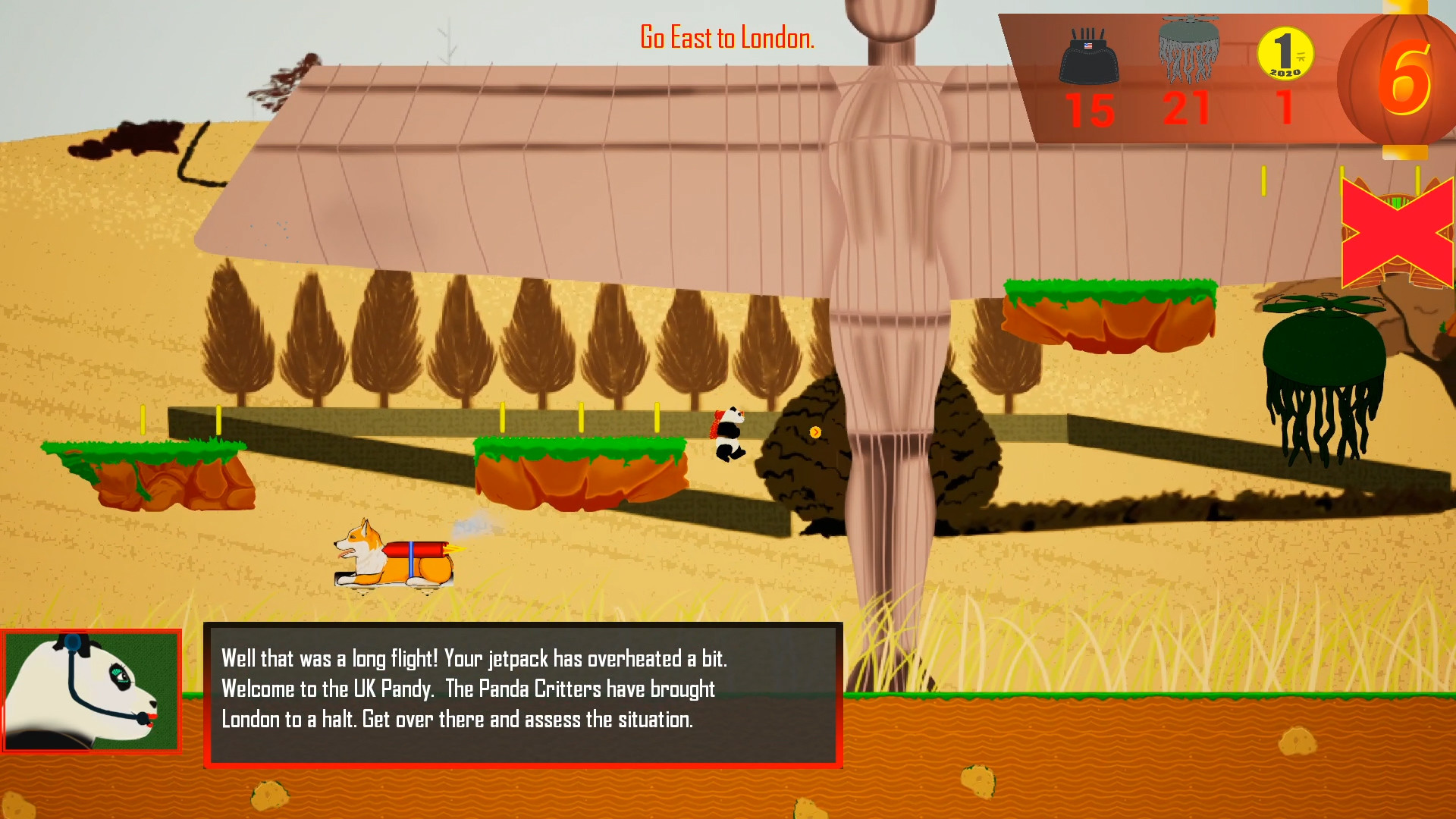 Rocket Panda Panic on Steam