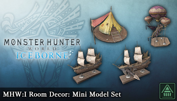 Monster Hunter World: Iceborne - MHW:I Room Decor: Mini Model Set ...