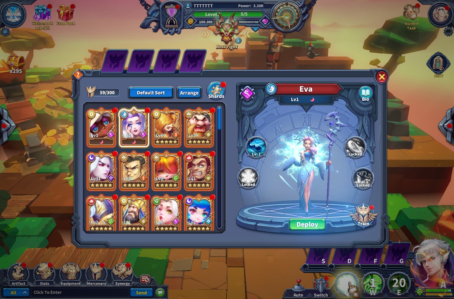 Endless World Idle RPG - Ice and Fire Mercenary Pack on Steam