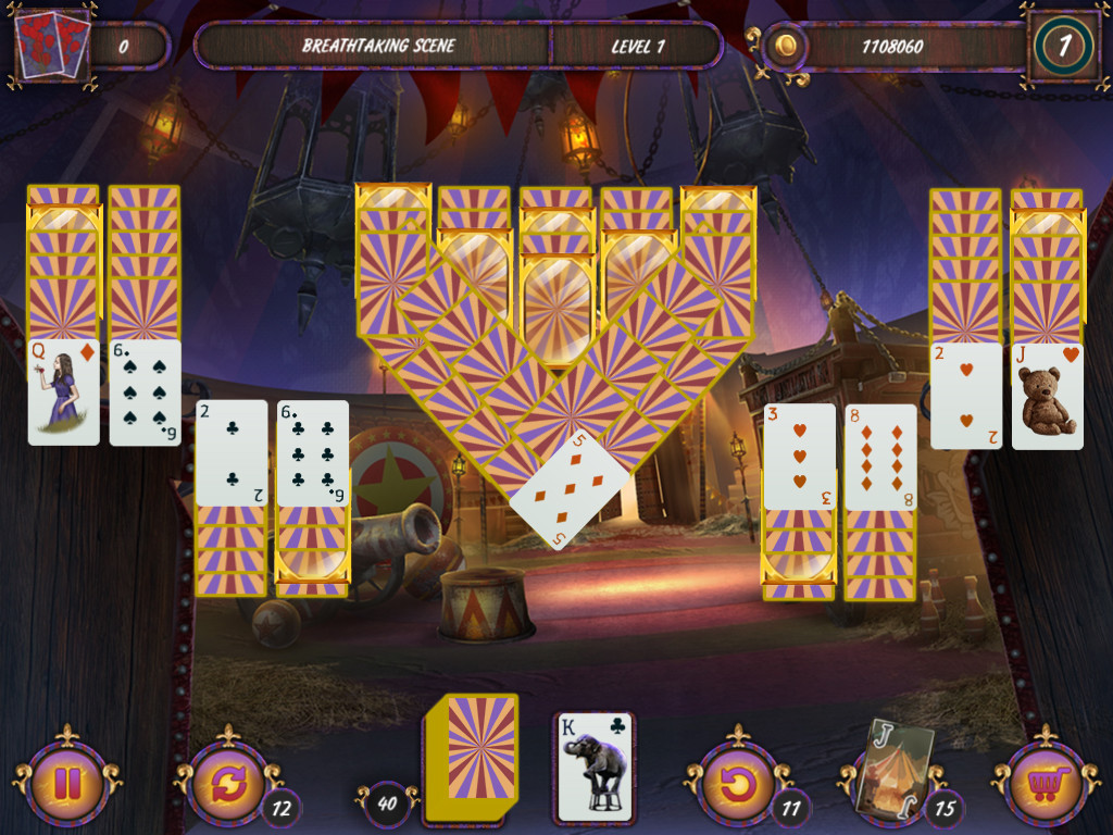 Dark Solitaire. Mystical Circus on Steam