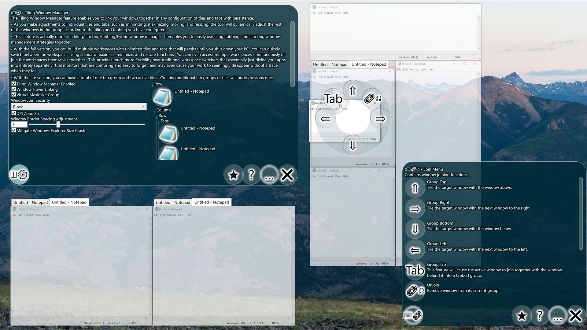Simplode Suite - Hybrid Tiling Window Manager on Steam